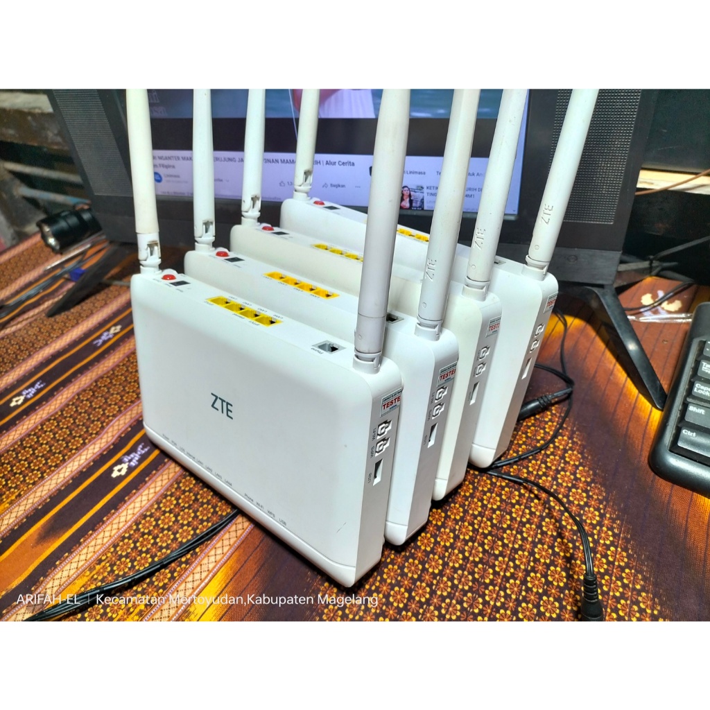 Jual Router Modem GPON ZTE F670L F679L DualBand Exs ISP | Shopee Indonesia