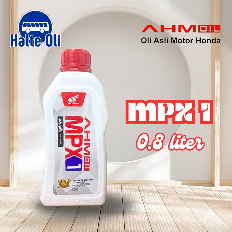 Jual 01.OLI MPX 1 800ML OLI MOTOR HONDA AHM OIL | Shopee Indonesia