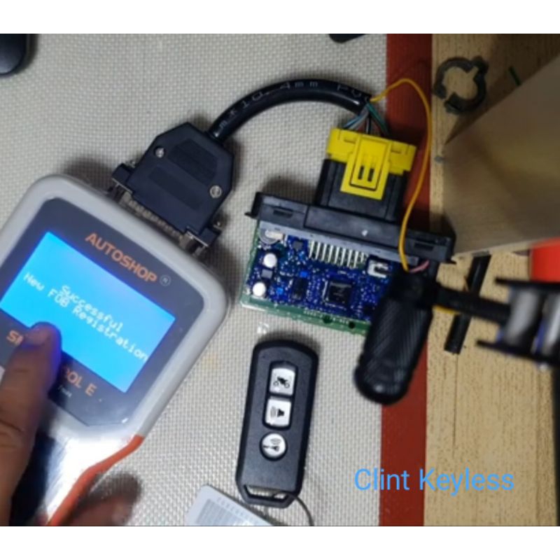 Jual Solusi bagi pengguna motor HONDA yang remot PIN id barcode keyless ...