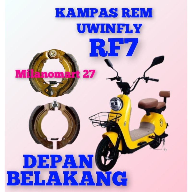 Jual kampas rem uwinfly rf7 kampas rem sepeda listrik UWINFLY RF7 ...
