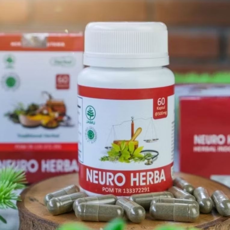 Jual Obat Herbal STROKE - HIU Neuro Herba 60 Kapsul | Shopee Indonesia