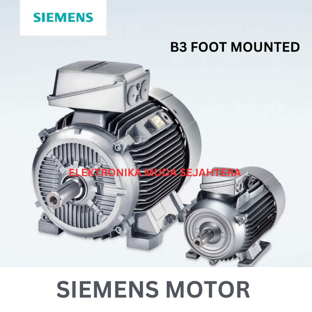 Jual Siemens Dinamo Elektro Motor 3KW 4HP 3 Phase 220/380V 50HZ B3 Foot | Shopee Indonesia