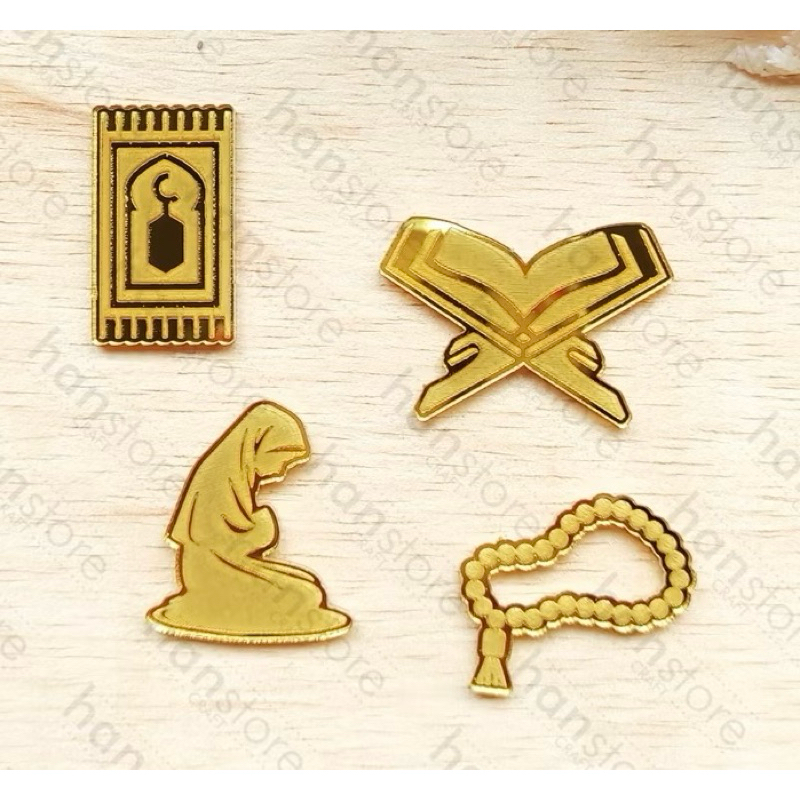 Jual Set Replika Akrilik Seperangkat Alat Sholat | Shopee Indonesia