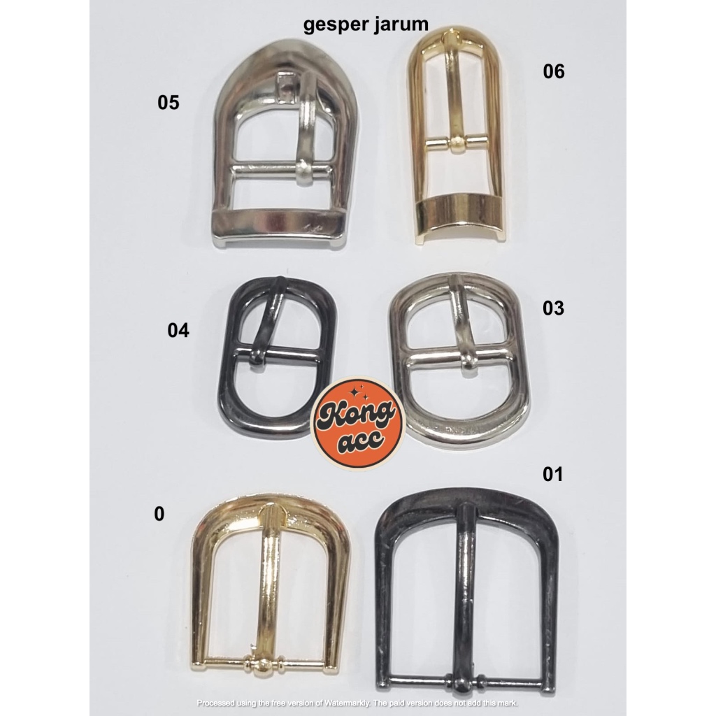 Jual ACC GESPER JARUM TAS , SANDAL DAN IKAT PINGGANG / PCS | Shopee ...
