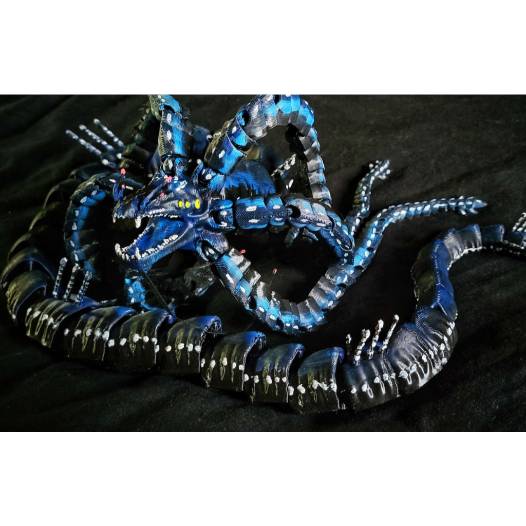 Jual Cuero Mainan MOnster Articulated Gargantuan Leviathan - Subnautica ...