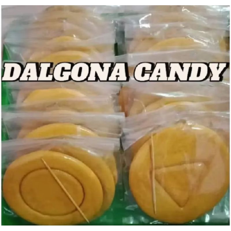 Jual Dalgona candy/permen squid game candy 50pcs | Shopee Indonesia