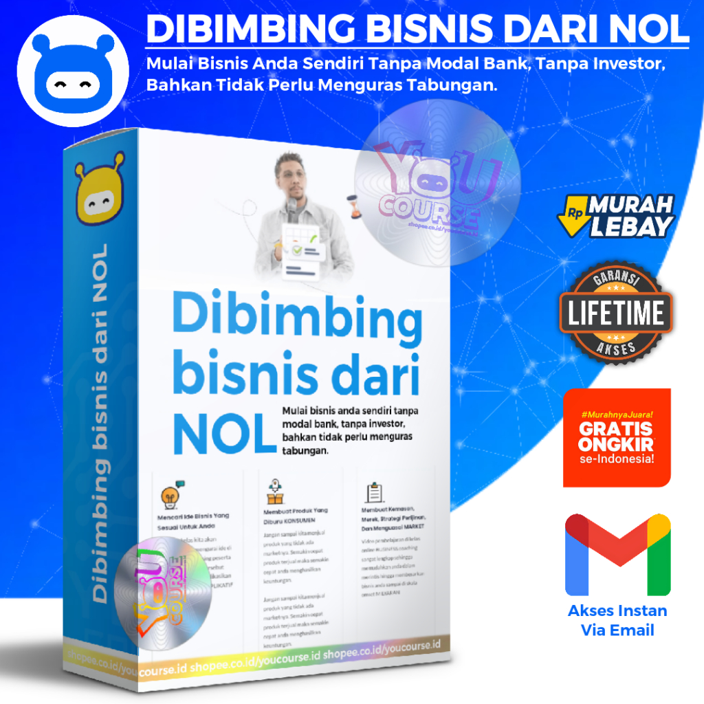 Jual DIBIMBING BISNIS DARI NOL - Mulai Bisnis Anda Sendiri Dipandu Expert Bisnis Dari NOL ...