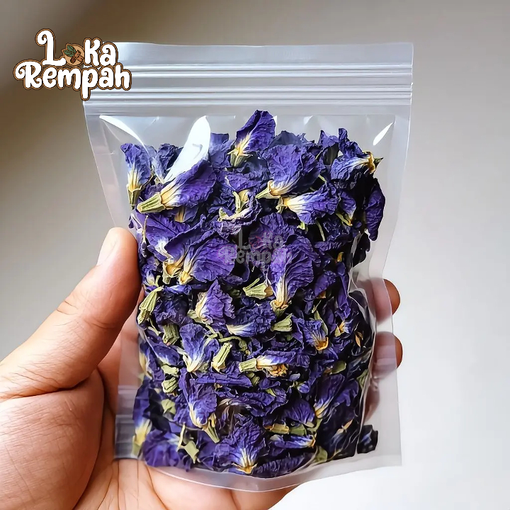 Jual Bunga Telang Kering Organik 10gr – Grade A, Murni, Panen Baru ...