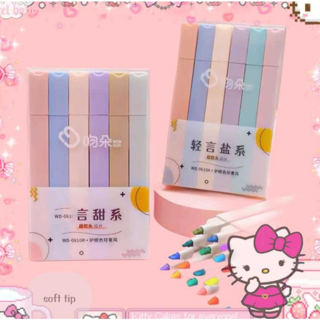 Jual Stabillo Highliter set / 6 Pcs Warna Pastel | Shopee Indonesia