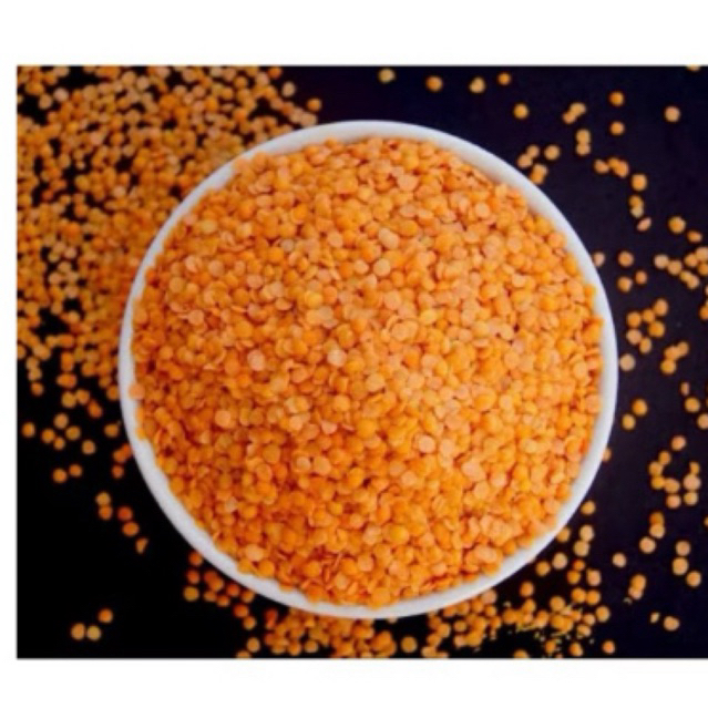 Jual Red lentil 1 kg /Masoor dal / split lentil import India | Shopee ...