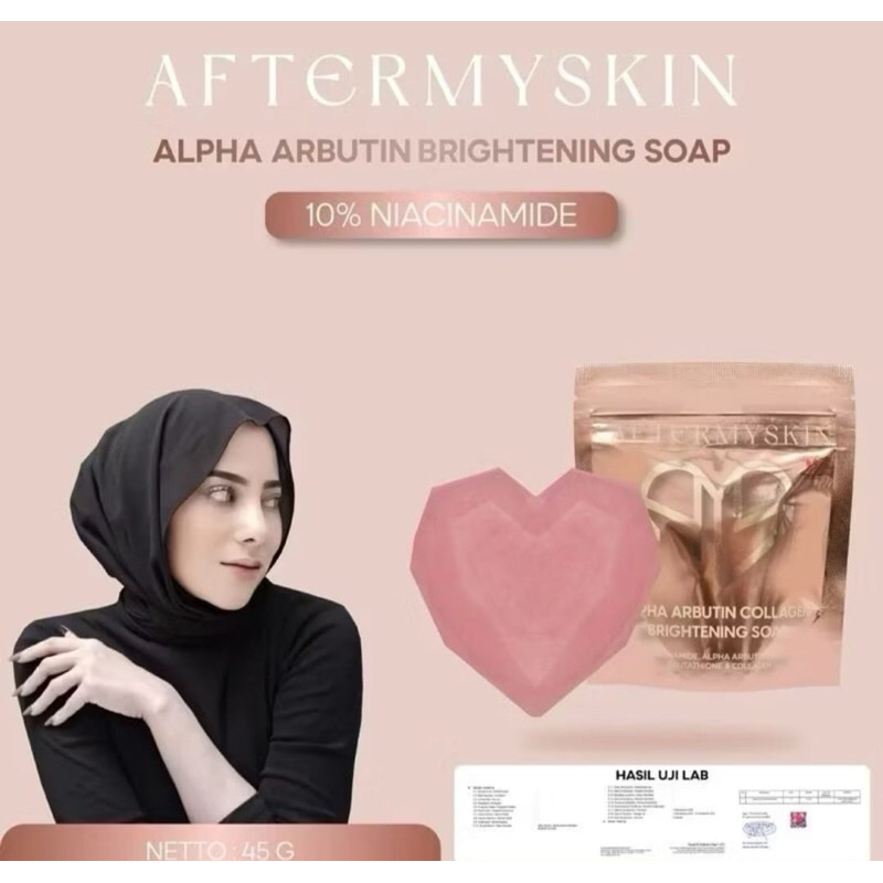 Jual AFTERSKIN - Aftermyskin Alpha Arbutin Brightening Soap | Shopee ...