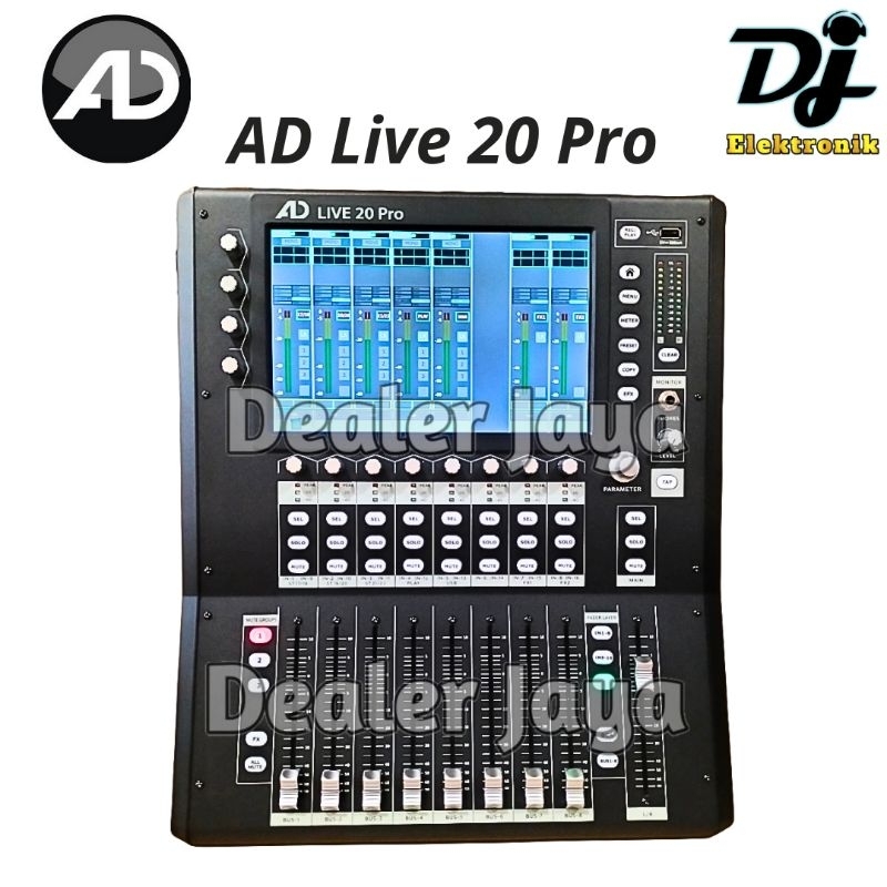 Jual Mixer Digital AD LIVE 20 PRO - 20 channel PHASELAB | Shopee Indonesia