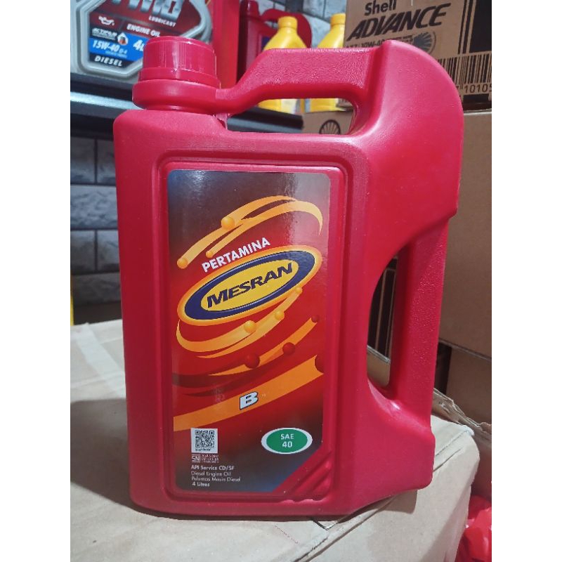 Jual oli mesin mesran pertamina mesran B40 4ltr | Shopee Indonesia