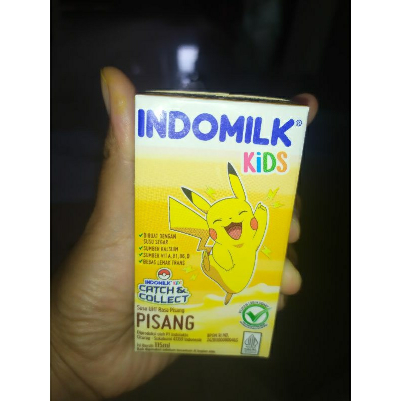Jual Indomilk Kids 115ml rasa pisang edisi pokemon pikachu | Shopee ...