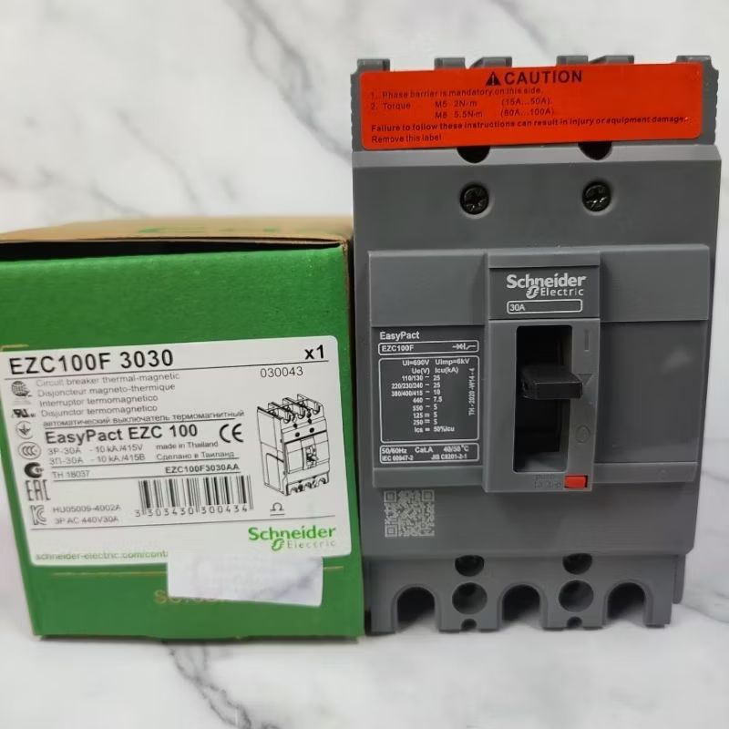 Jual MCCB EZC100F MCCB 100F 3P 3PHASE 15A 20A 25A 30A 40A 50A 60A 75A 80A 100A | Shopee Indonesia