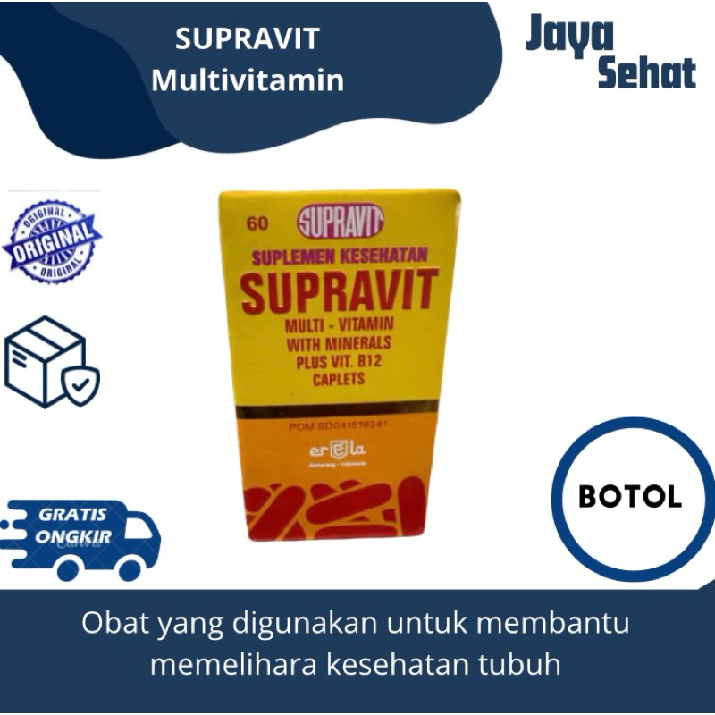 Jual Supravit Multivitamin (Per Botol) | Shopee Indonesia