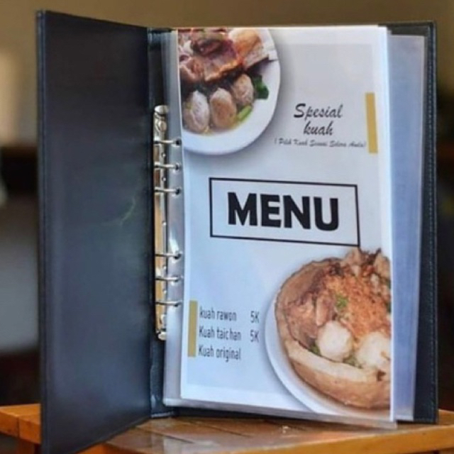 Jual BUKU MENU RESTAURANT PREMIUM | Shopee Indonesia