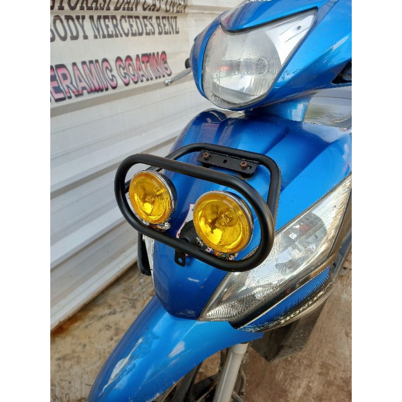 Jual Bullbar Honda Spacy Kalcer / Rak Dudukan foglamp Honda Spacy ...