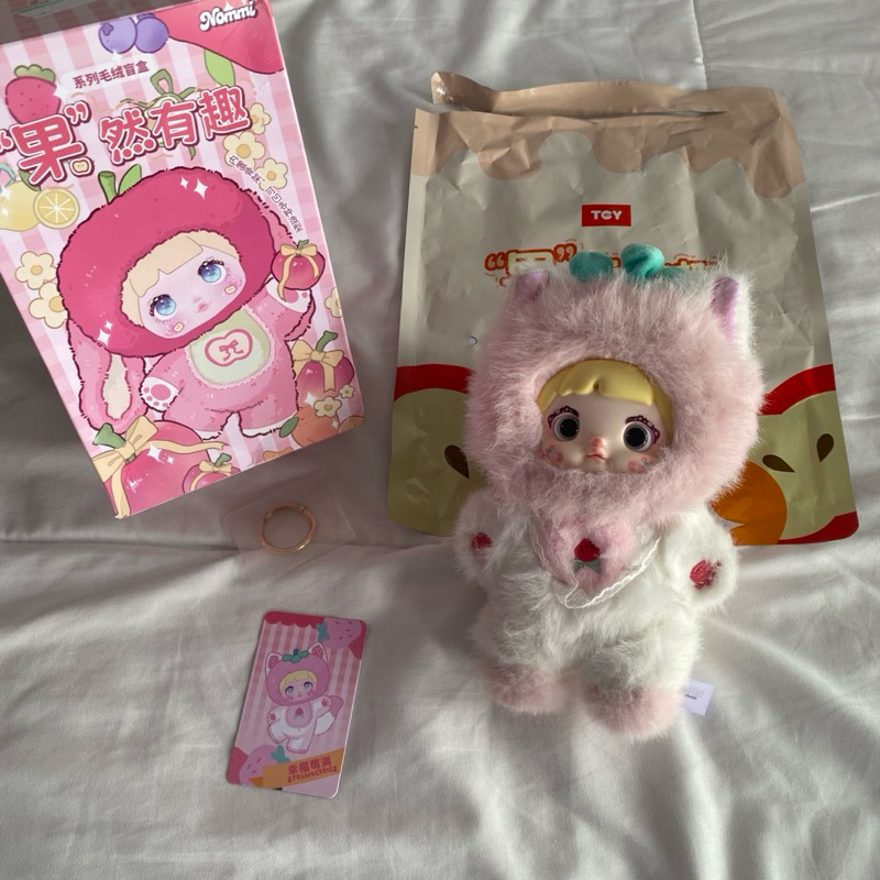 Jual Nommi v3 Pink Strawberry Blind Box Original | Shopee Indonesia