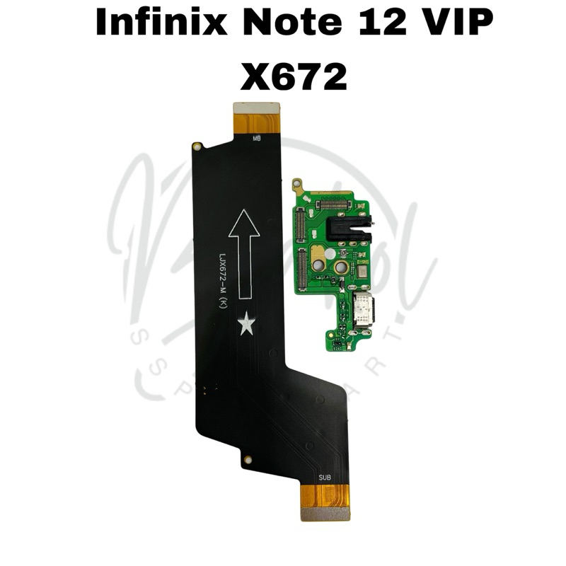 Jual Flexible Board / Papan Cas / Conector Cas Infinix Note 12 Vip X672 ...