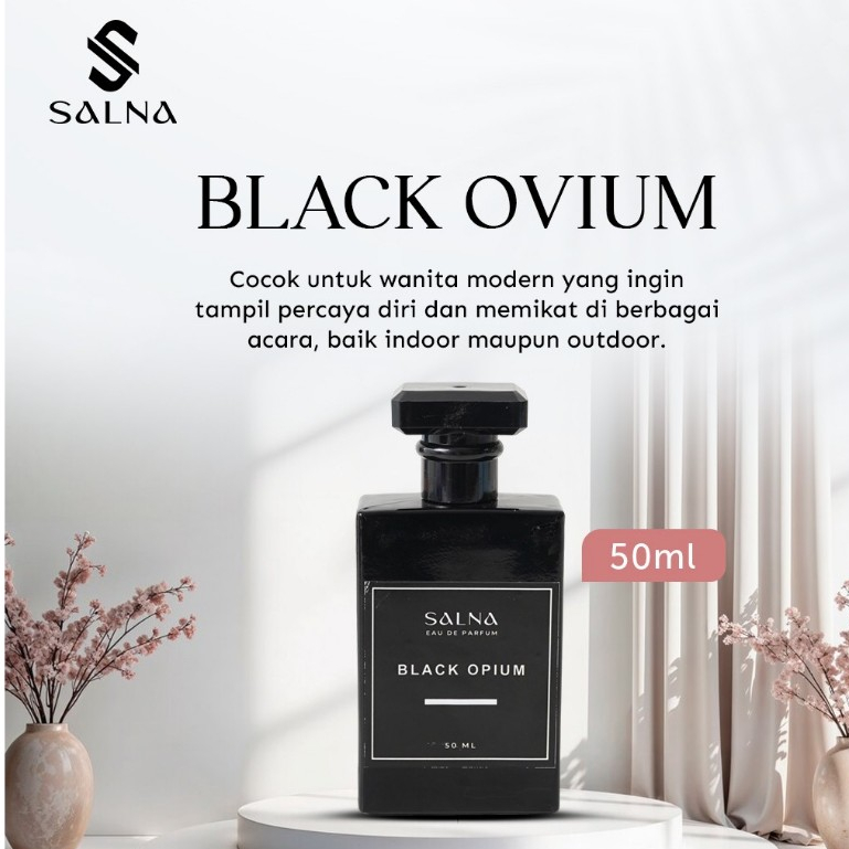 Jual Salna Parfum - Black Ovium (50ml) | Shopee Indonesia