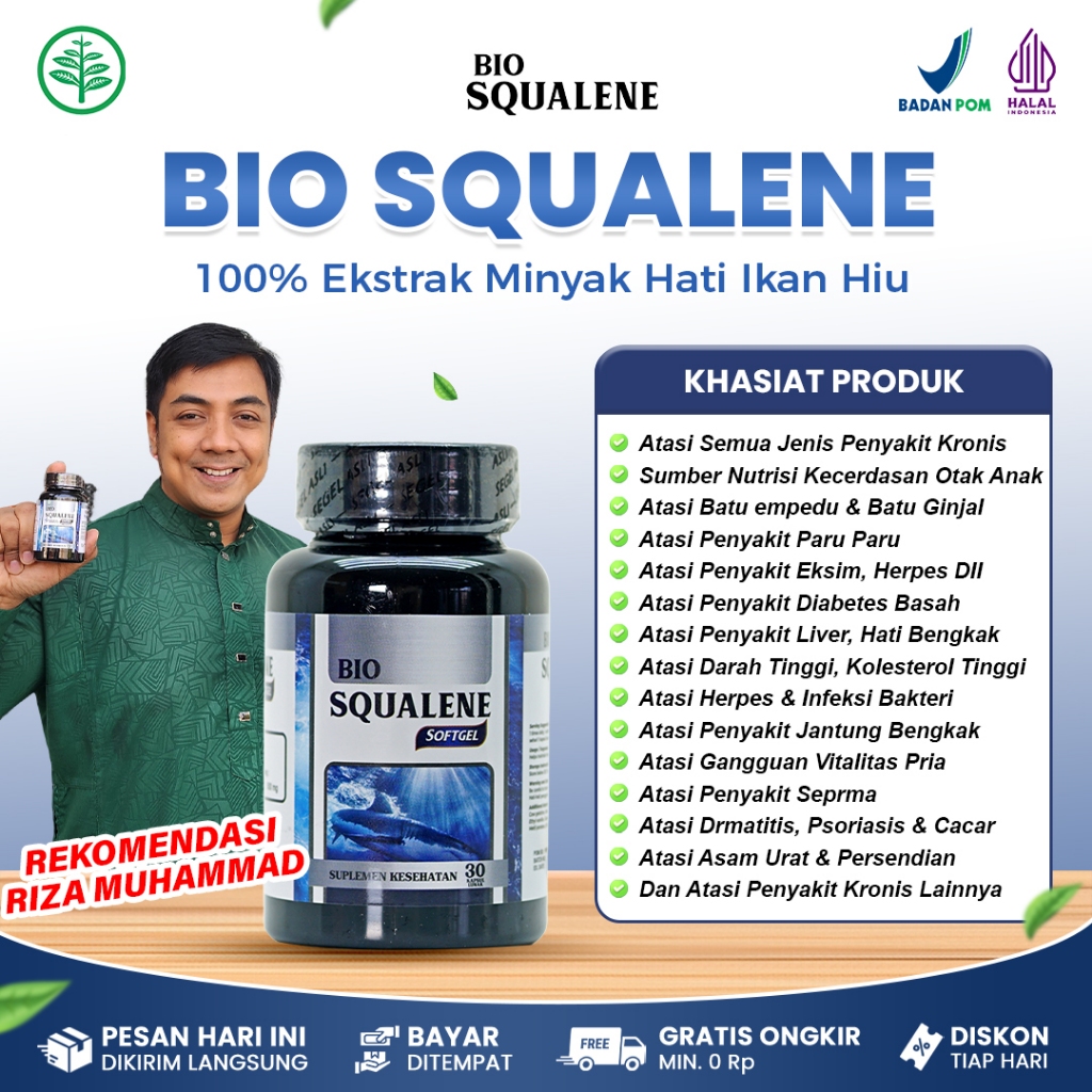 Jual Bio Squalene Original ( Produk Bergaransi Resmi ) - Bio Squaline ...