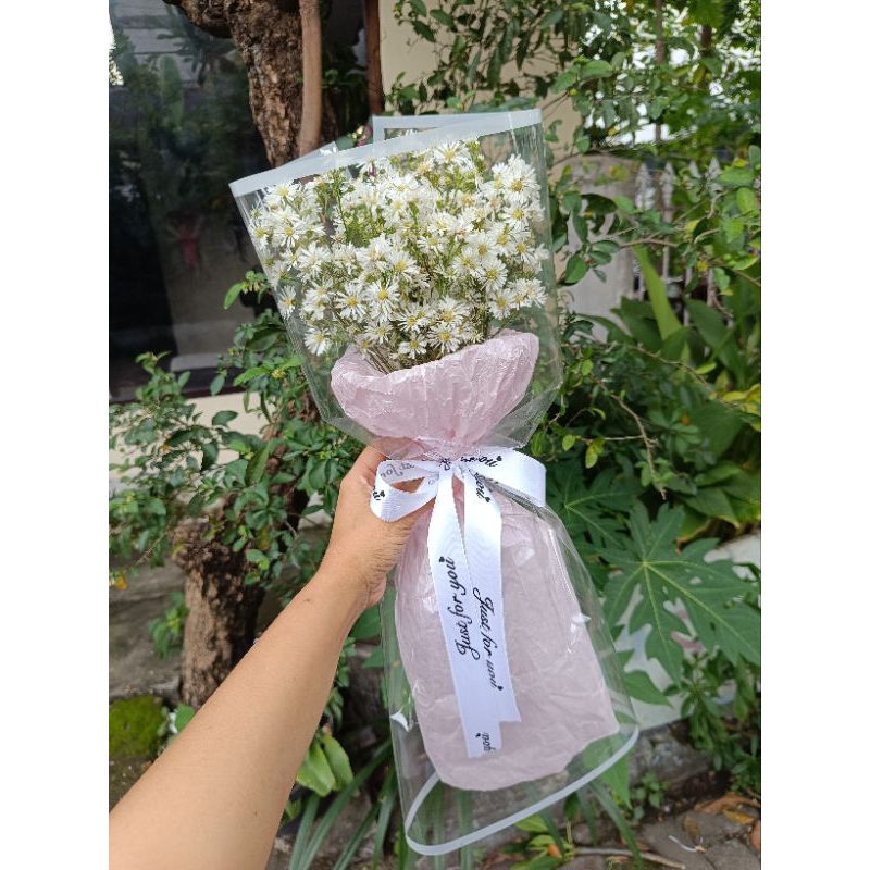 Jual buket bunga segar fresh flower bouquet La-Petite Surabaya | Shopee ...