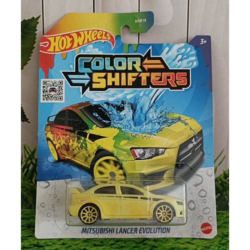 Jual Hot Wheels Color Shifters Mitsubishi Lancer Evolution Kuning Hijau ...