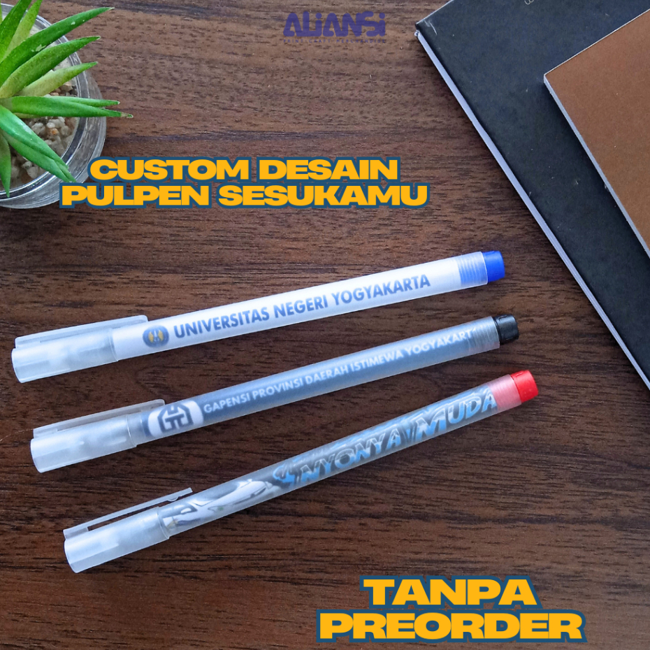 Jual PULPEN BOLPOIN BALLPOINT SOUVENIR MERCHANDISE PROMOSI CUSTOM ...