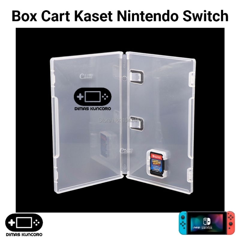 Jual Box Cart Kaset Nintendo Switch game card cartridge storage v1 v2 ...
