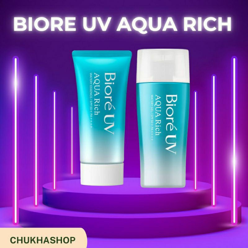 Jual Biore Uv Aqua Rich Watery Essence 50gr | Biore UV Aqua Rich Watery ...
