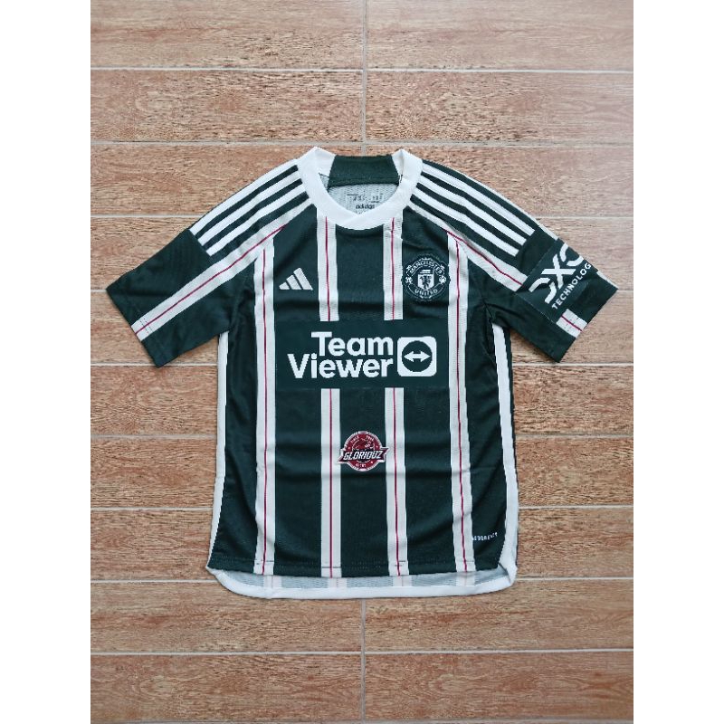 Jual Adidas MU FC 23/24 Away Jersey Kids Original | Shopee Indonesia