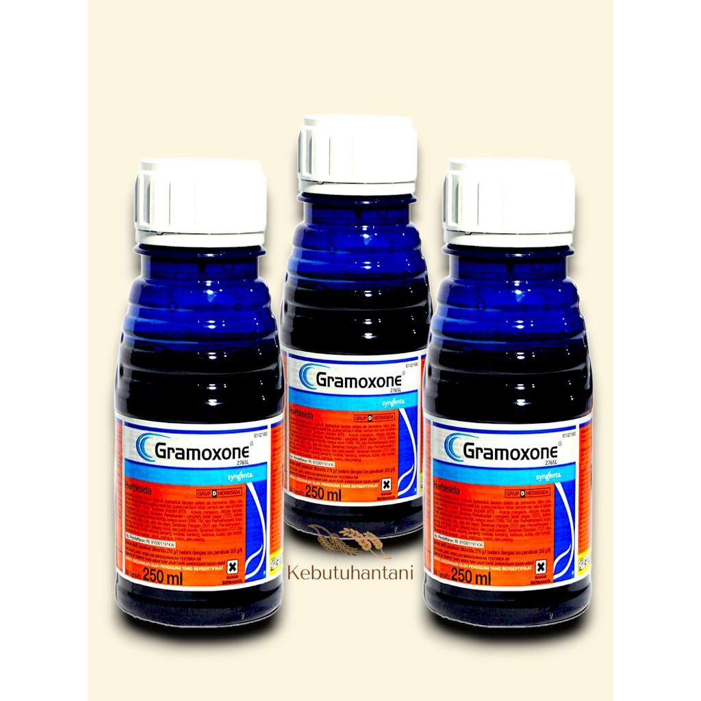 Jual HERBISIDA GRAMOXONE 276SL kemasan 250ml RACUN PEMBASMI RUMPUT ...
