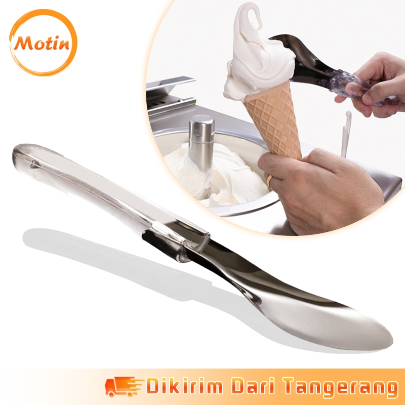 Jual Spatula Gelato Ice Cream / Scoop Ice Cream Premium / Gelato Spade ...