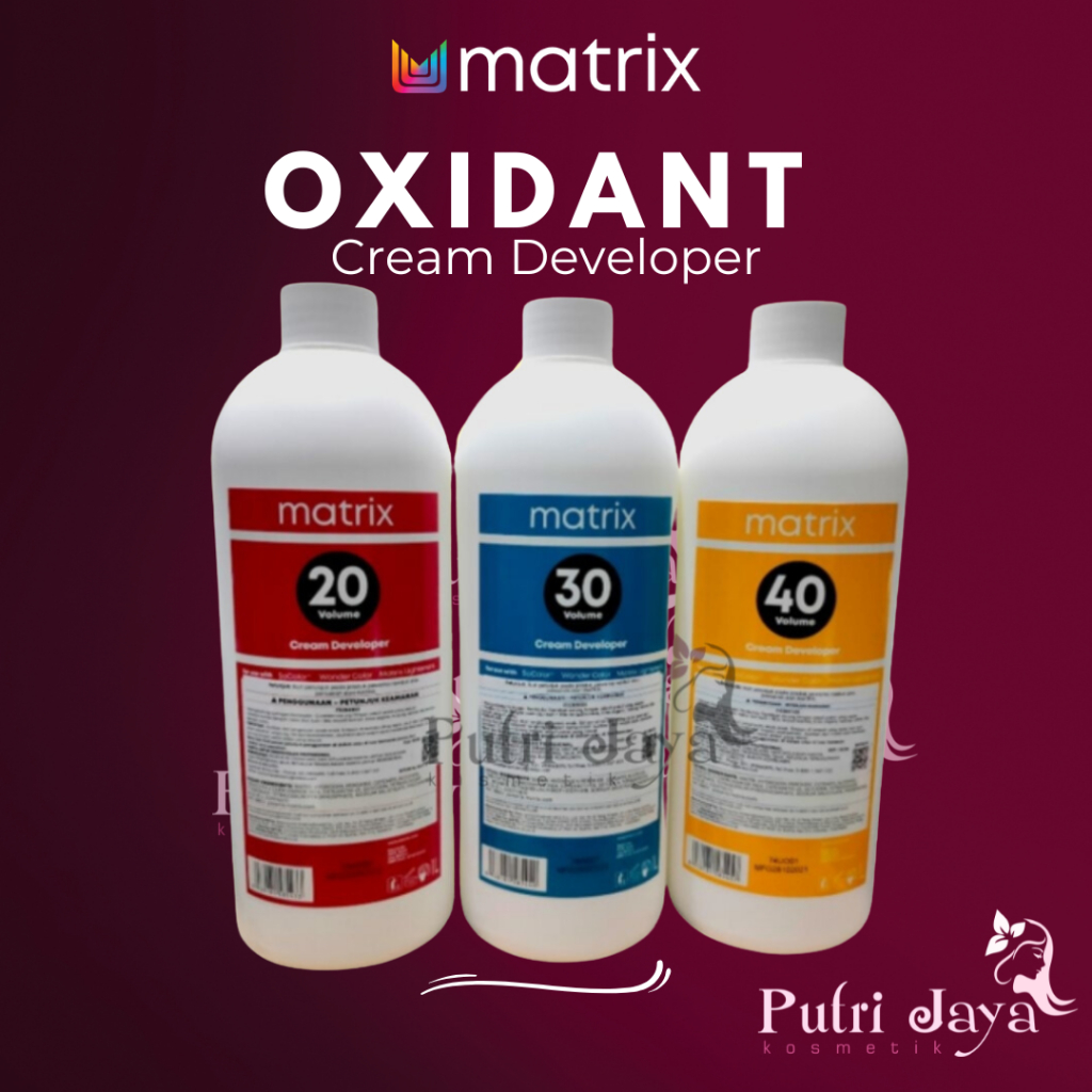 Jual MATRIX OXIDANT Cream Developer 1 Liter | Campuran Semir Rambut ...