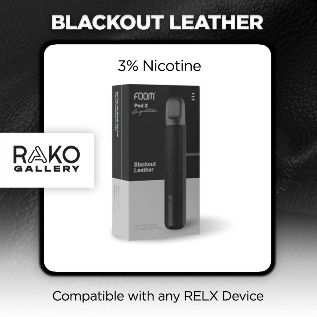 Jual Foom Pod X Signature Blackout Leather | Shopee Indonesia