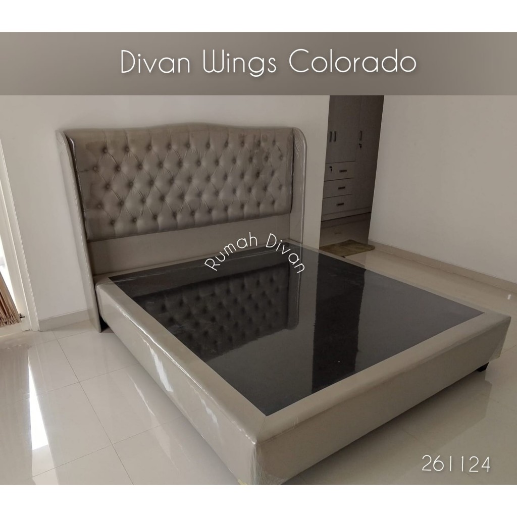 Jual DIVAN DIPAN TEMPAT TIDUR WINGS COLORADO BISA PILIH WARNA DAN ...