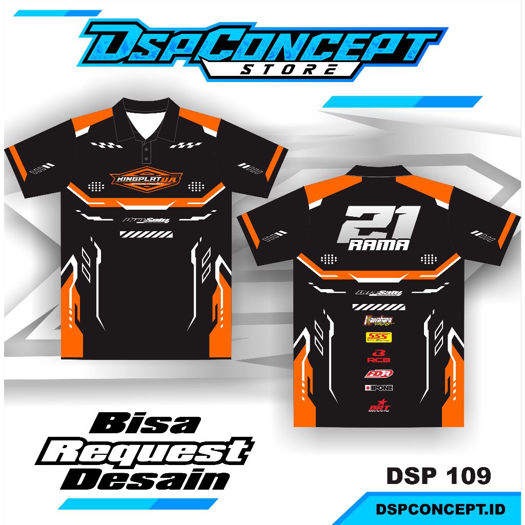 Jual JERSEY RACING kaos baju jersey racing custom full printing jersey ...
