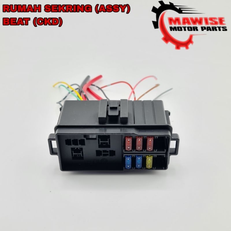 Jual RUMAH SEKRING ASSY BEAT (CKD) - Rumah Sekring Beat FI Set Sikring ...