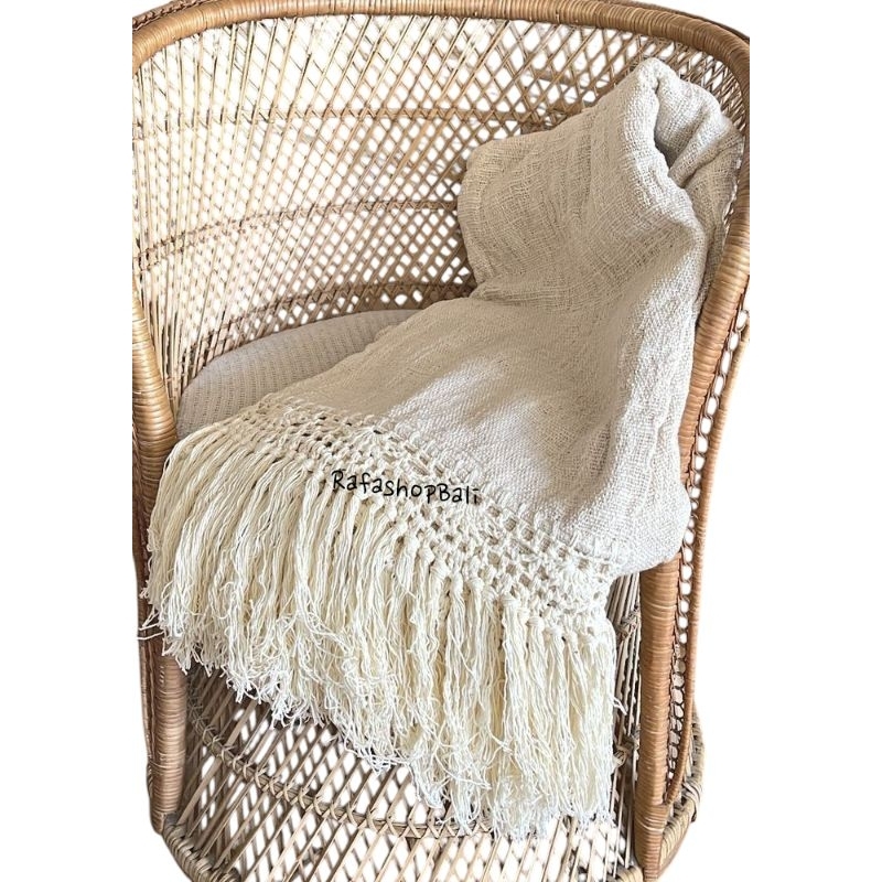 Jual Selimut/Selimut Rajut/BLANKET Rajut kipas rombai 03 | Shopee Indonesia