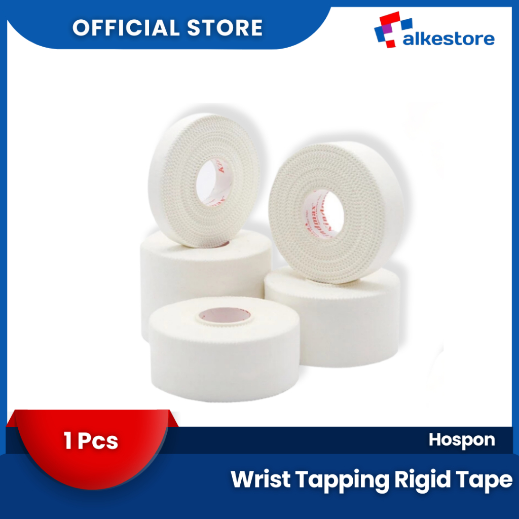 Jual 10M Tapping Rigid/Wrist Tape/Strappal Tape/Sport Tape | Shopee ...