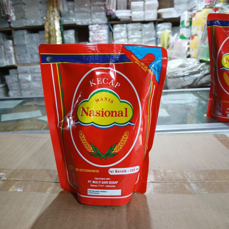 Jual Kecap Manis Nasional 220 ML | Shopee Indonesia