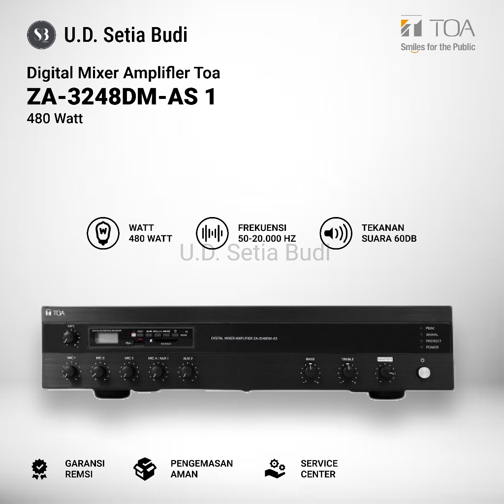 Jual TOA Digital Mixer Amplifier ZA-3248DM-AS 1 with MP3 3248 DM | Shopee Indonesia