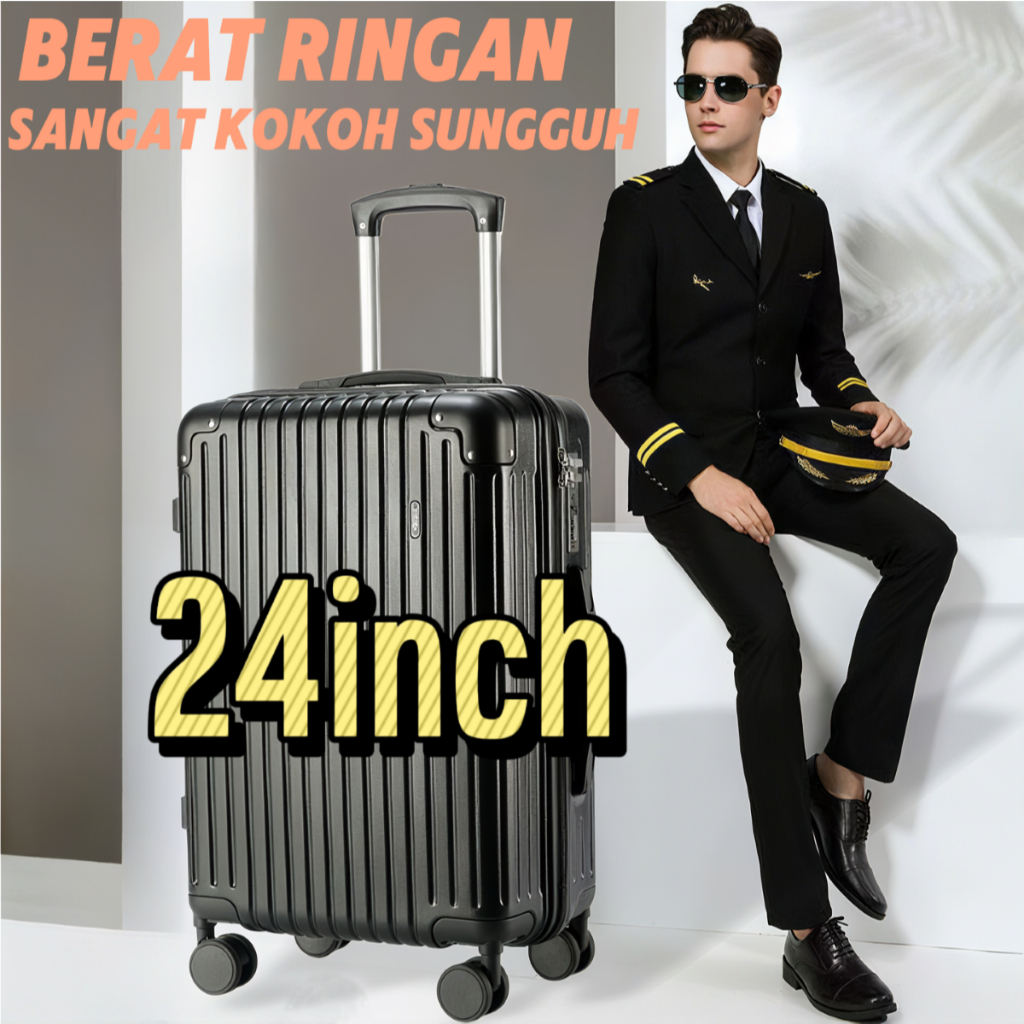 Jual Koper 24 Inch 【Original】 Diskon 47% -Limited Edition Stok Terakhir ...