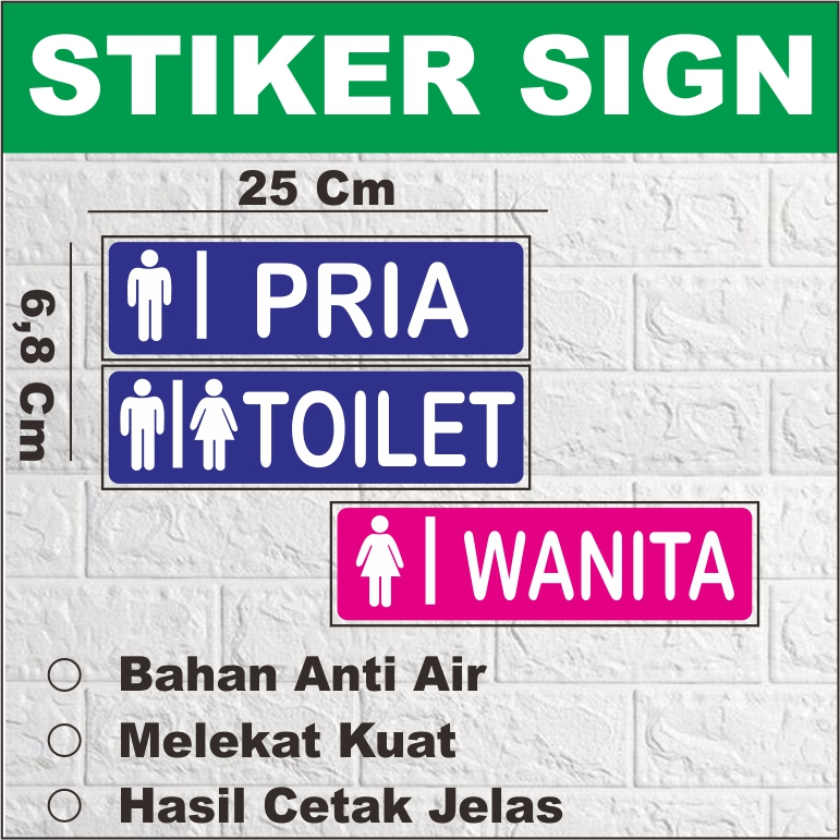 Jual Stiker Toilet Vnyl Murah Sticker Penunjuk Kiblat | Shopee Indonesia