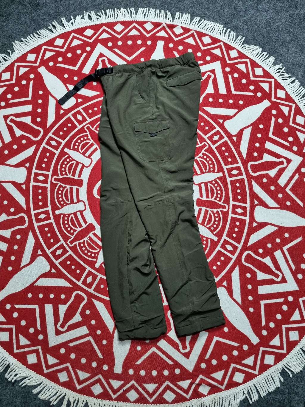 Jual uniqlo cargo celana panjang parasut inner polar women size ...