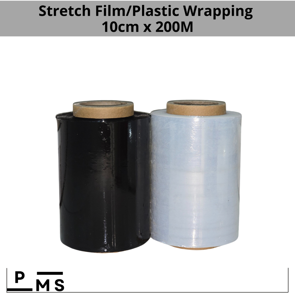 Jual Plastik Wrapping Bening 200m x 10cm | Stretch film 10cm x 200M ...