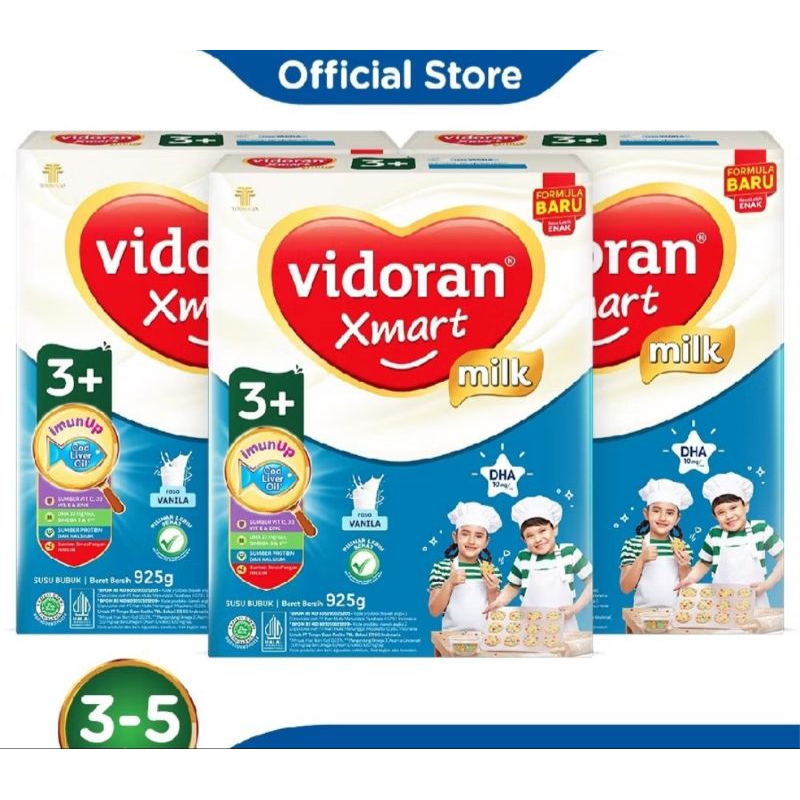 Jual susu vidoran 3 + madu dan vanila | Shopee Indonesia