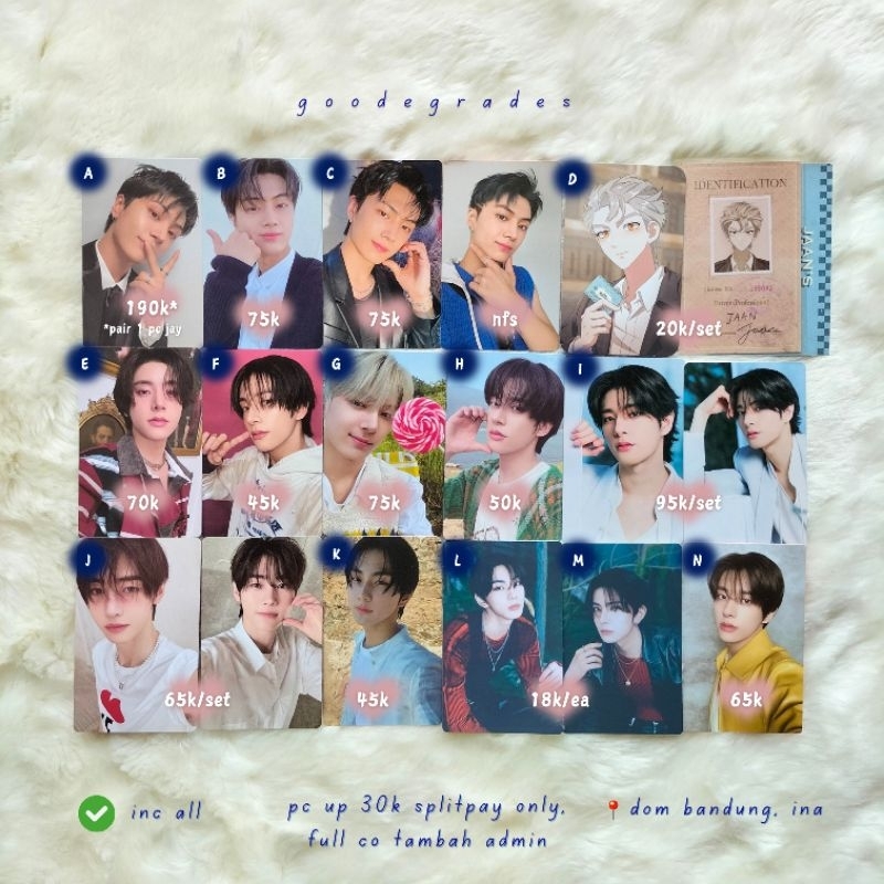 Jual [BACA TNC] PC Photocard Official Enhypen Jay Jake Jungwon Sunghoon ...