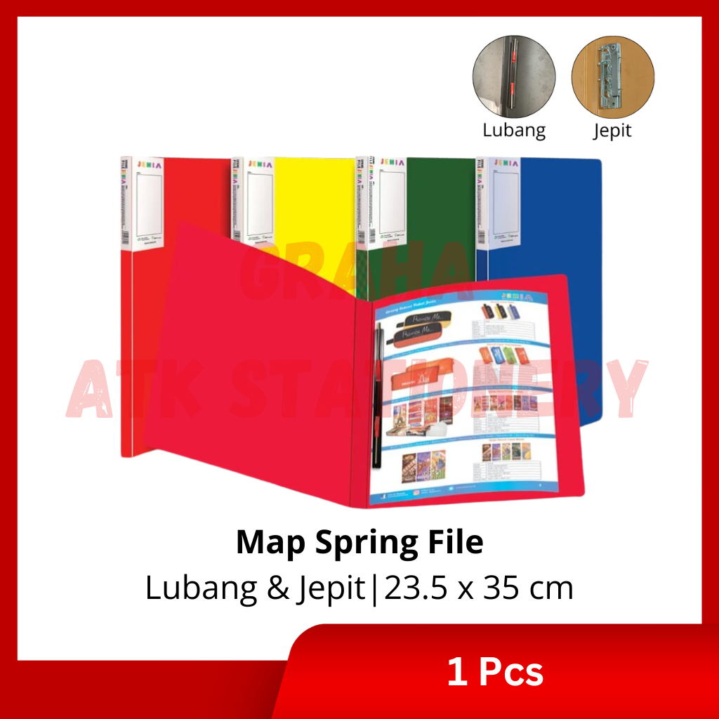 Jual [1 Pcs] Map Spring File Lubang Jepit 312 315 / Clip File / Map ...